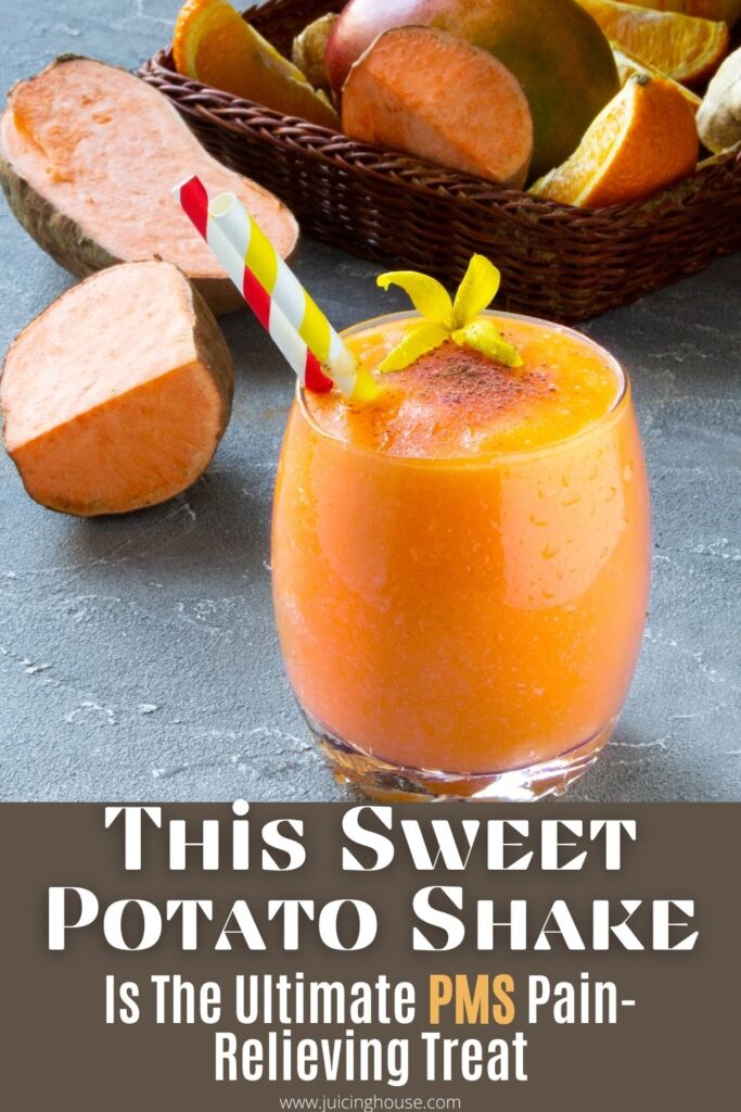 This Sweet Potato Shake Is The Ultimate PMS Pain-Relieving Treat