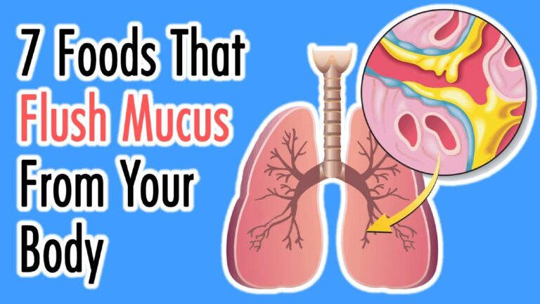 7 Foods That Flush Mucus From Your Body